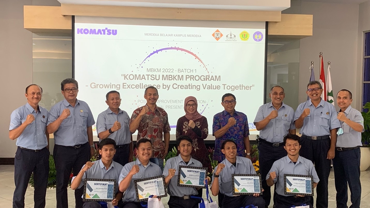 PROJECT IMPROVEMENT OF UNY STUDENTS IN MBKM INTERNSHIP PROGRAM AT PT. KOMATSU INDONESIA | ft.uny ...